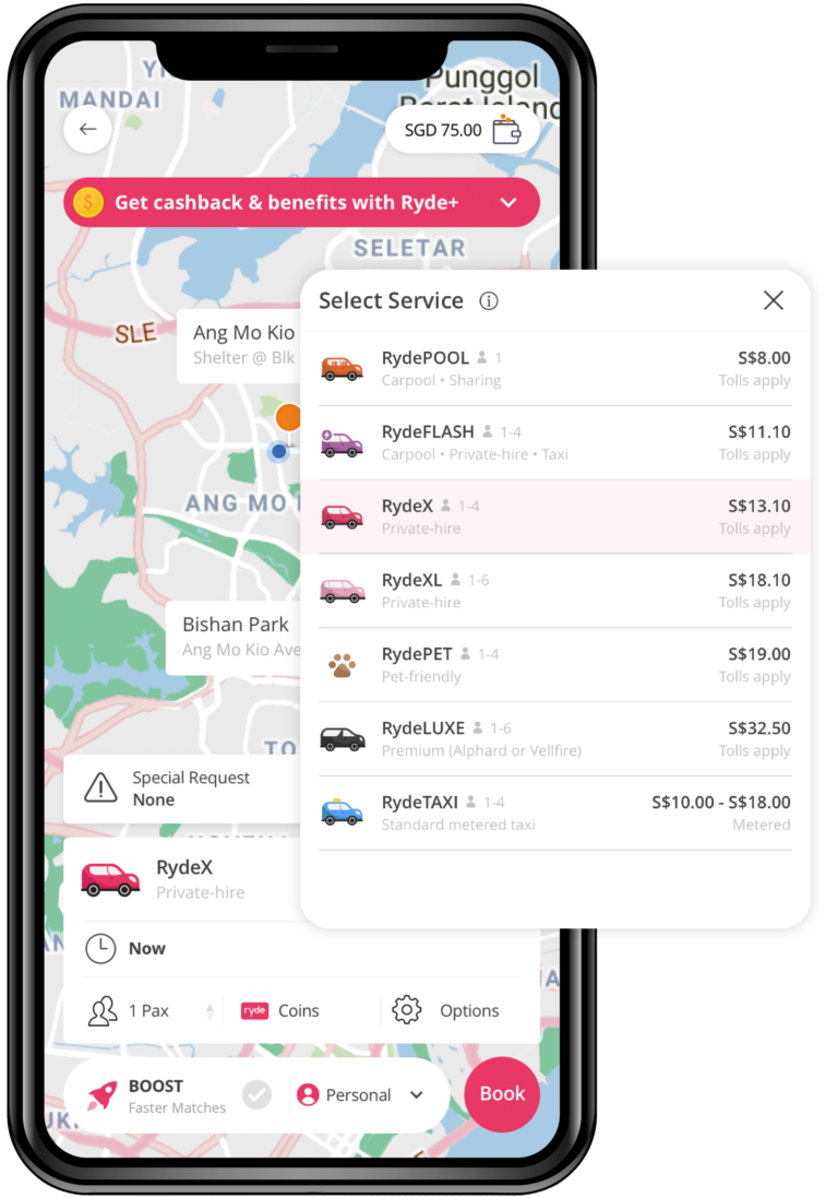 RYDE | World's First Real-Time Carpooling App