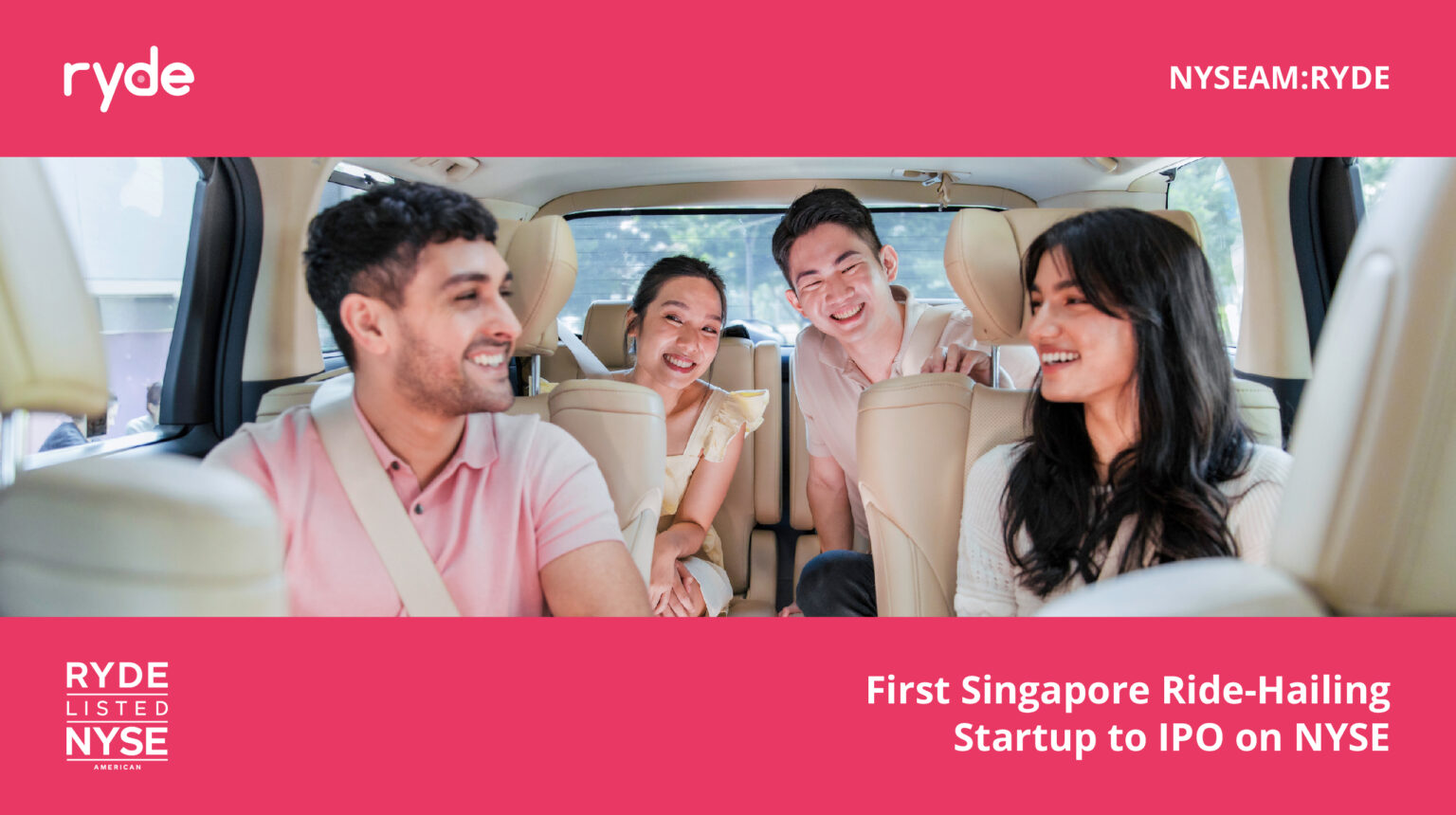 Ryde Makes History as Singapore’s First Ride-Hailing Startup to IPO on NYSE – RYDE | World's ...