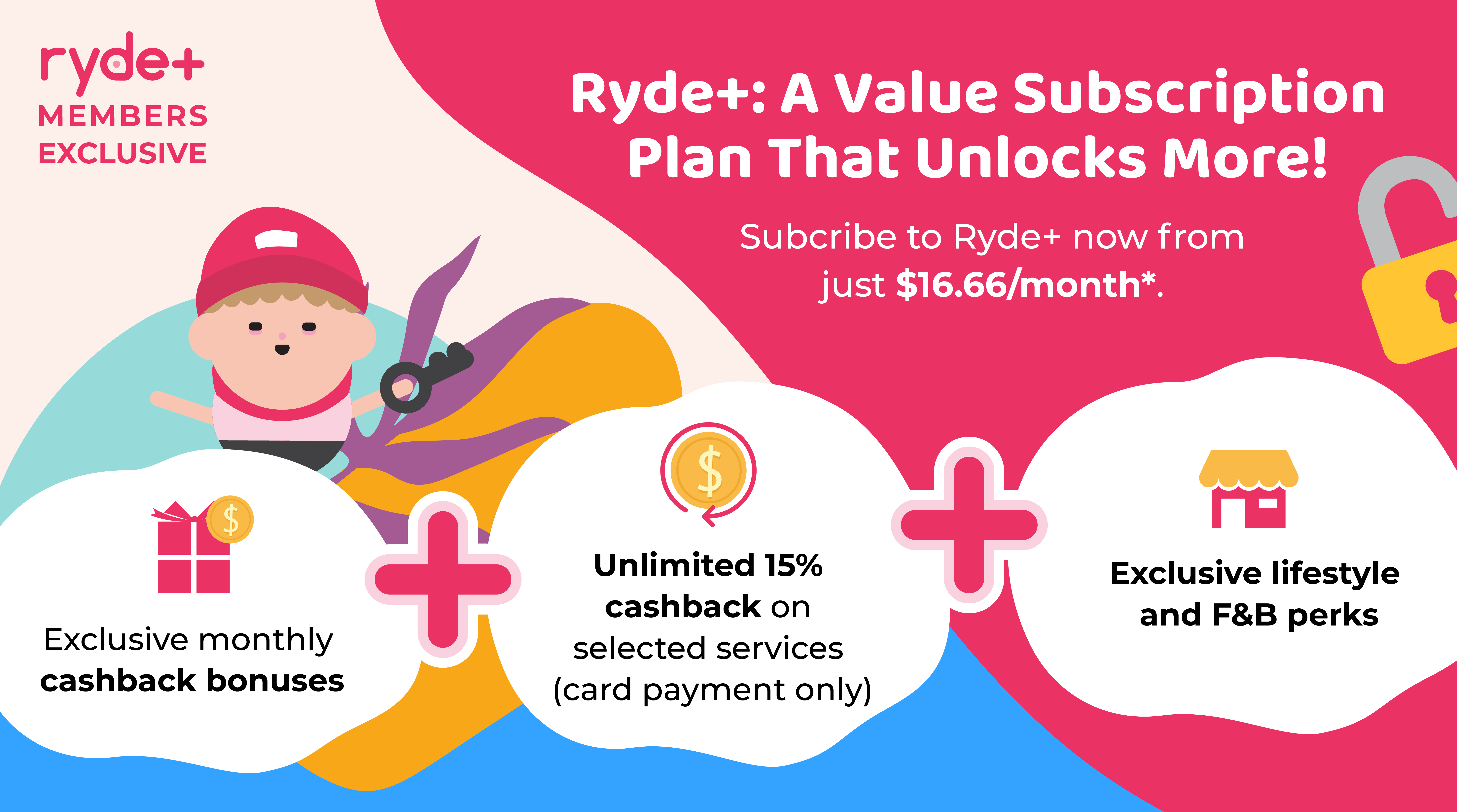 Introducing Ryde+: A Value Subscription Plan That Unlocks More